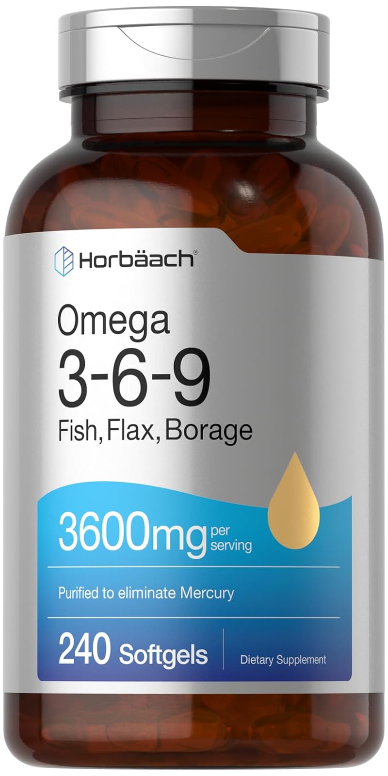 Horbäach Triple Omega 3-6-9 softgels
