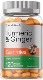 Horbäach turmeric ginger gummies benefits