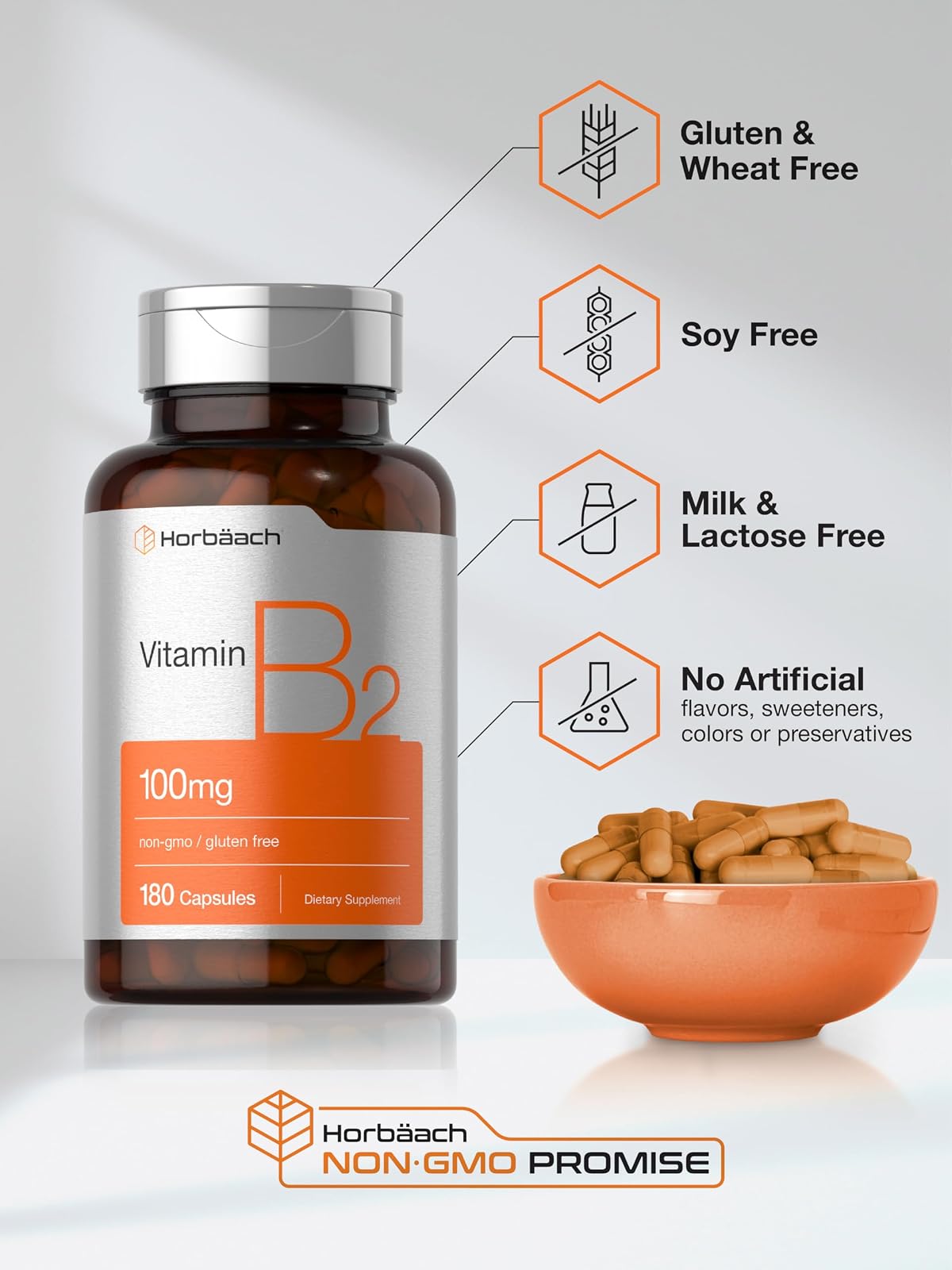 Horbäach Vitamin B2 boosts metabolism