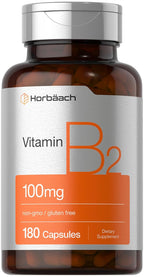 Horbäach Vitamin B2 capsules for energy
