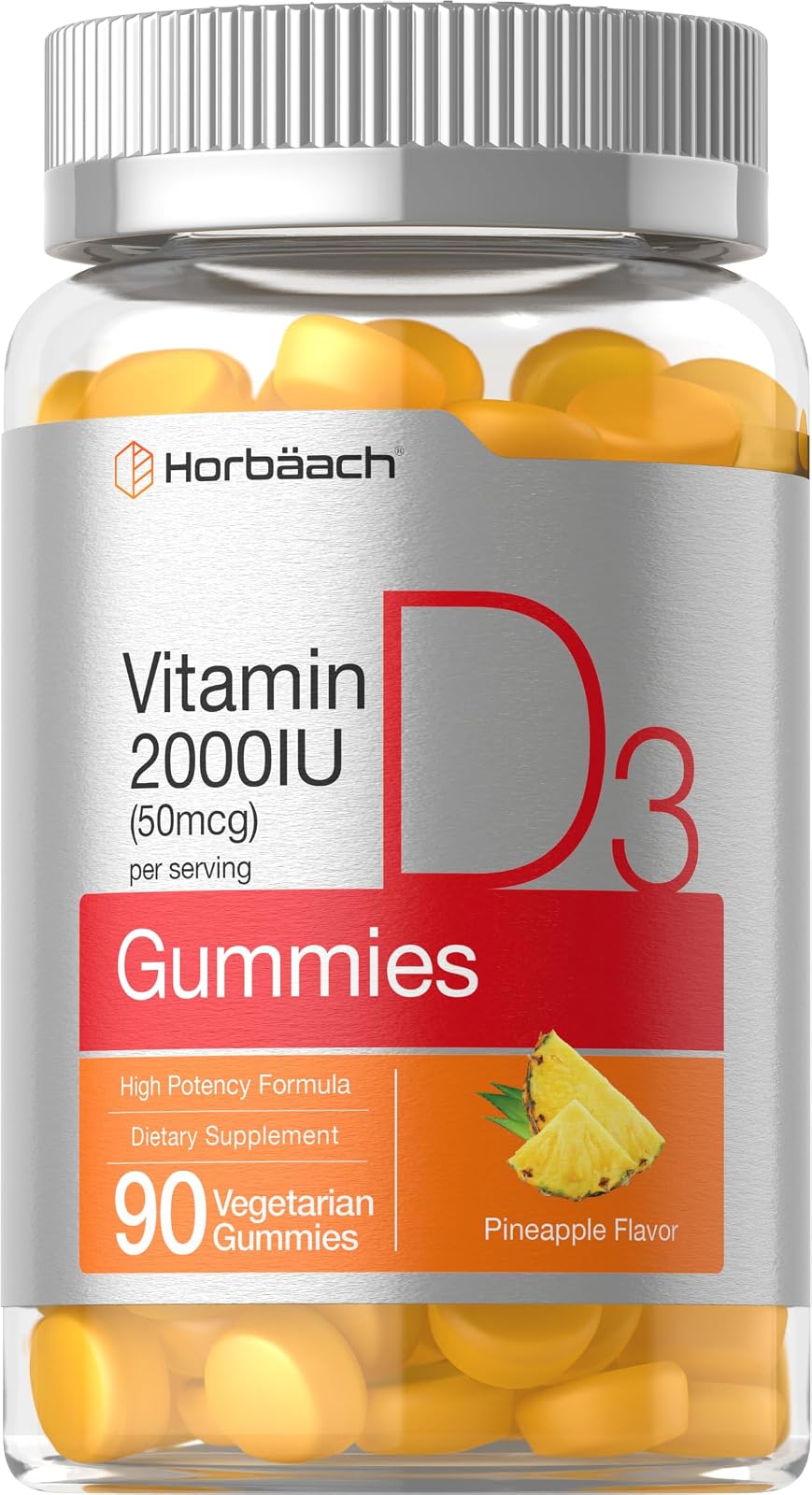 Horbäach Vitamin D3 gummy supplements
