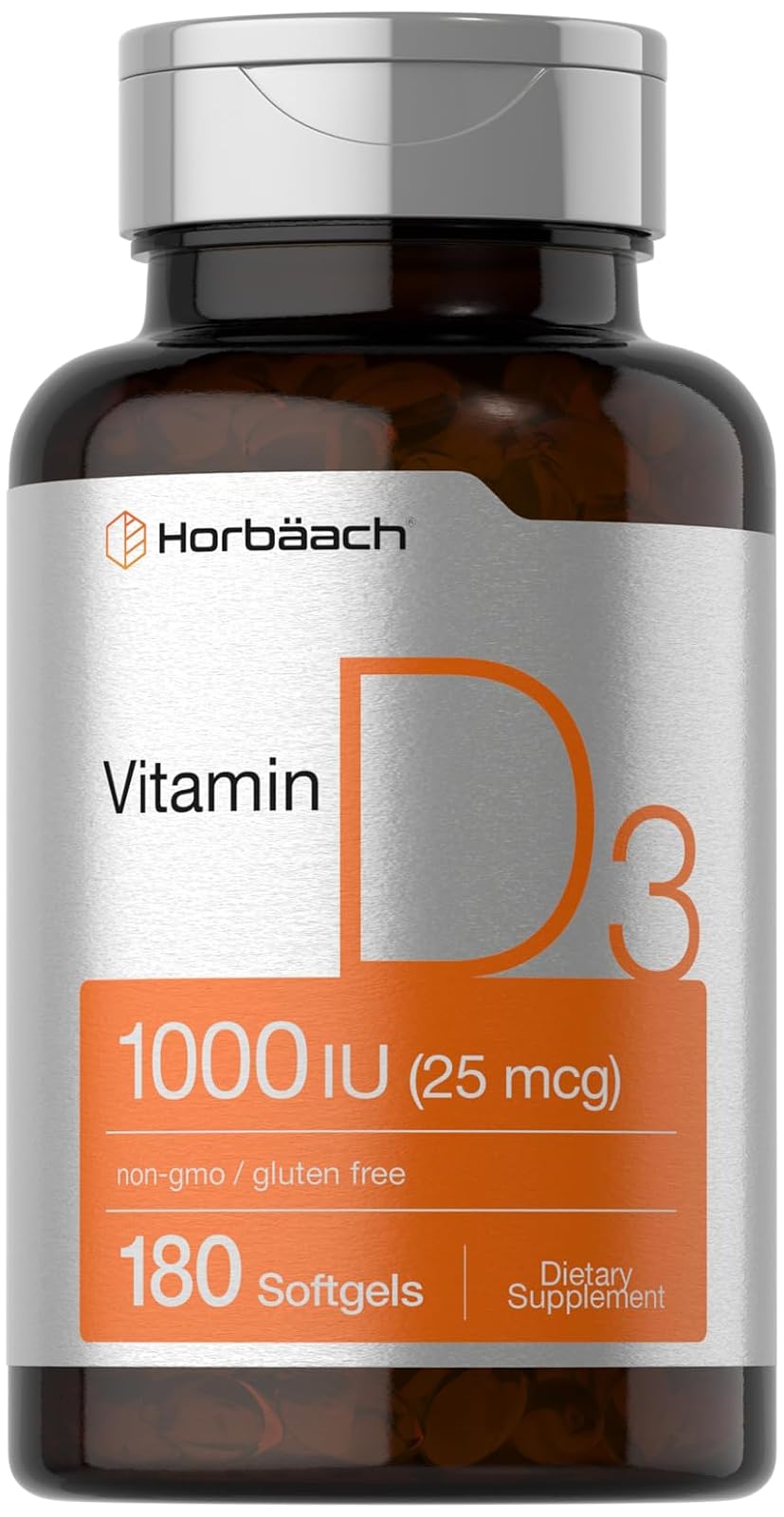 Horbäach Vitamin D3 softgels for immunity