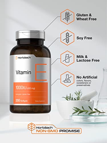 Horbäach vitamin E 200 count