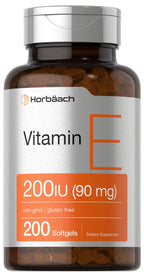 Horbäach Vitamin E softgel capsules