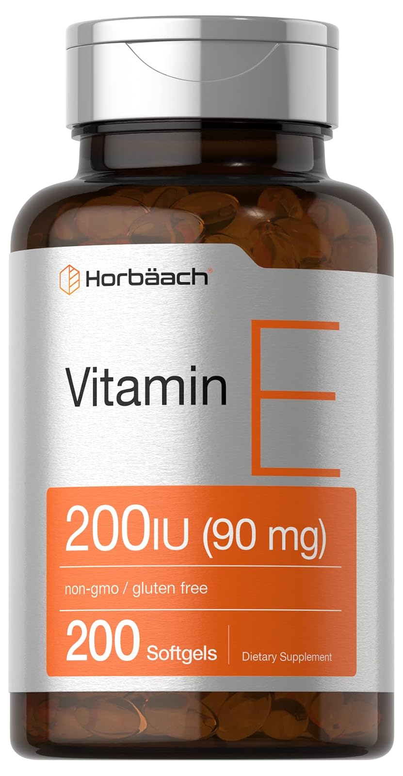 Horbäach Vitamin E softgel capsules