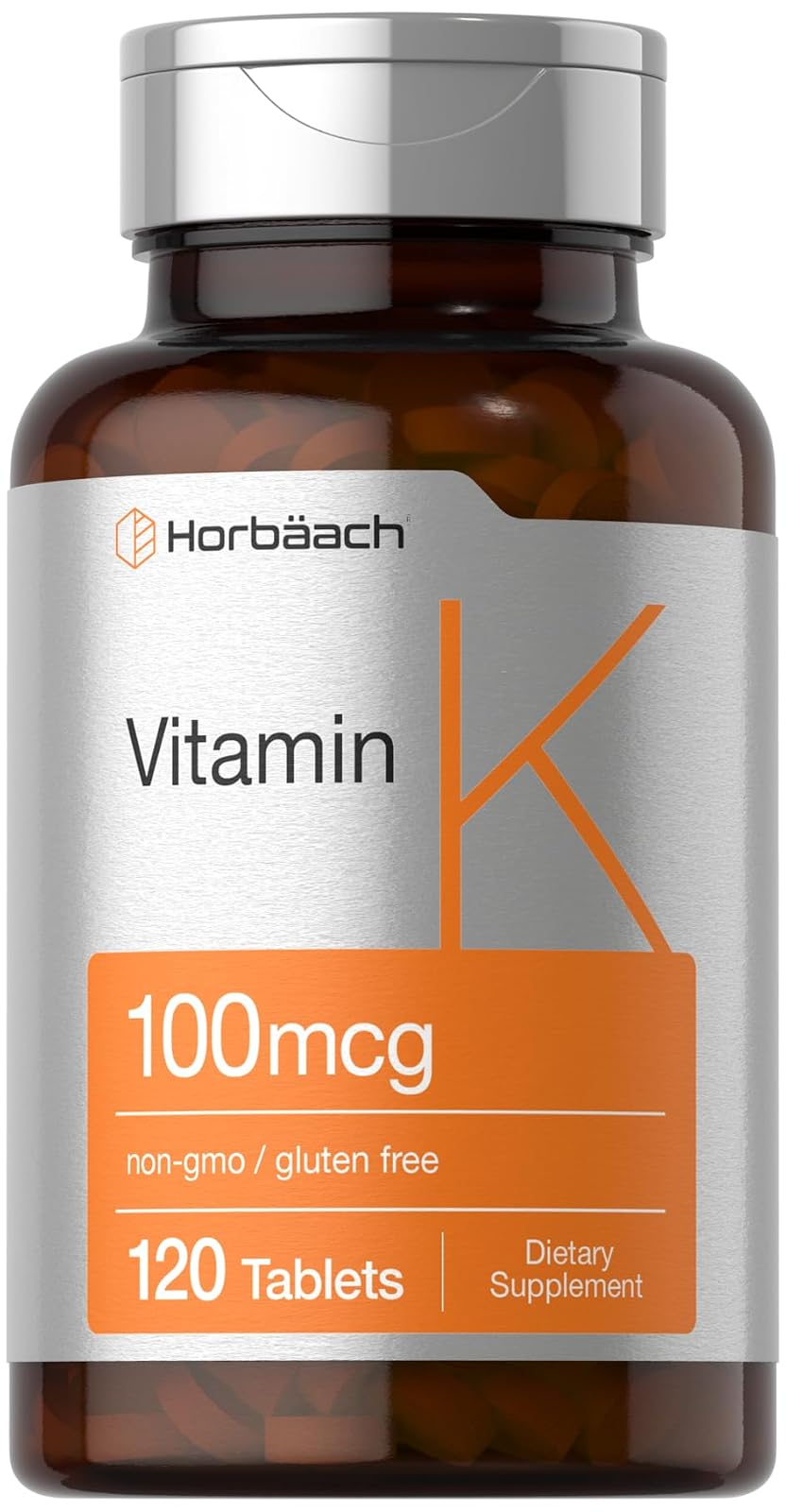 Horbäach Vitamin K 100 mcg tablets