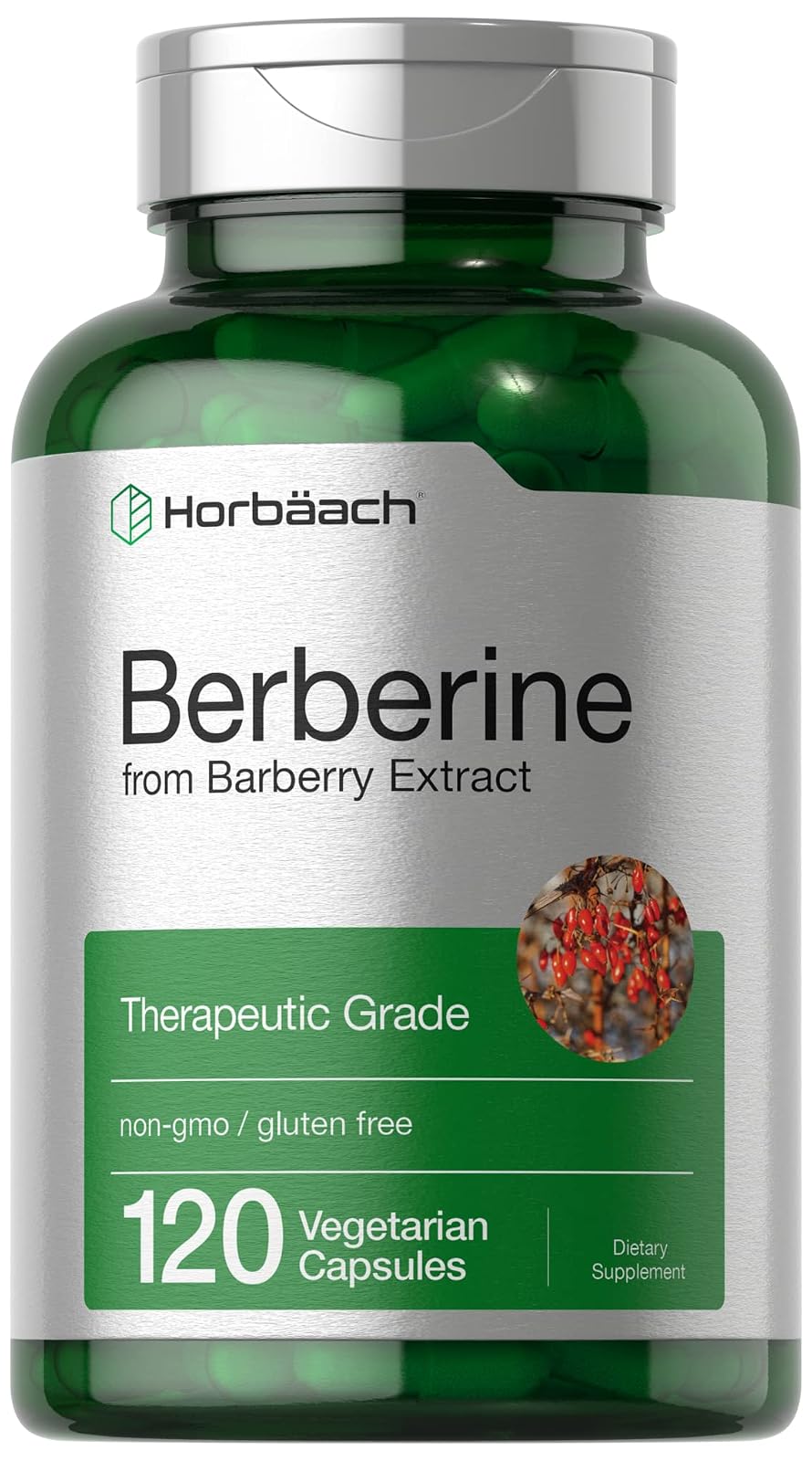 Horbaach berberine HCL capsules