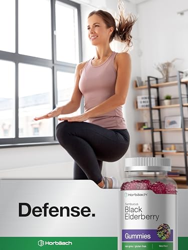 Horbaach black elderberry gummies benefits