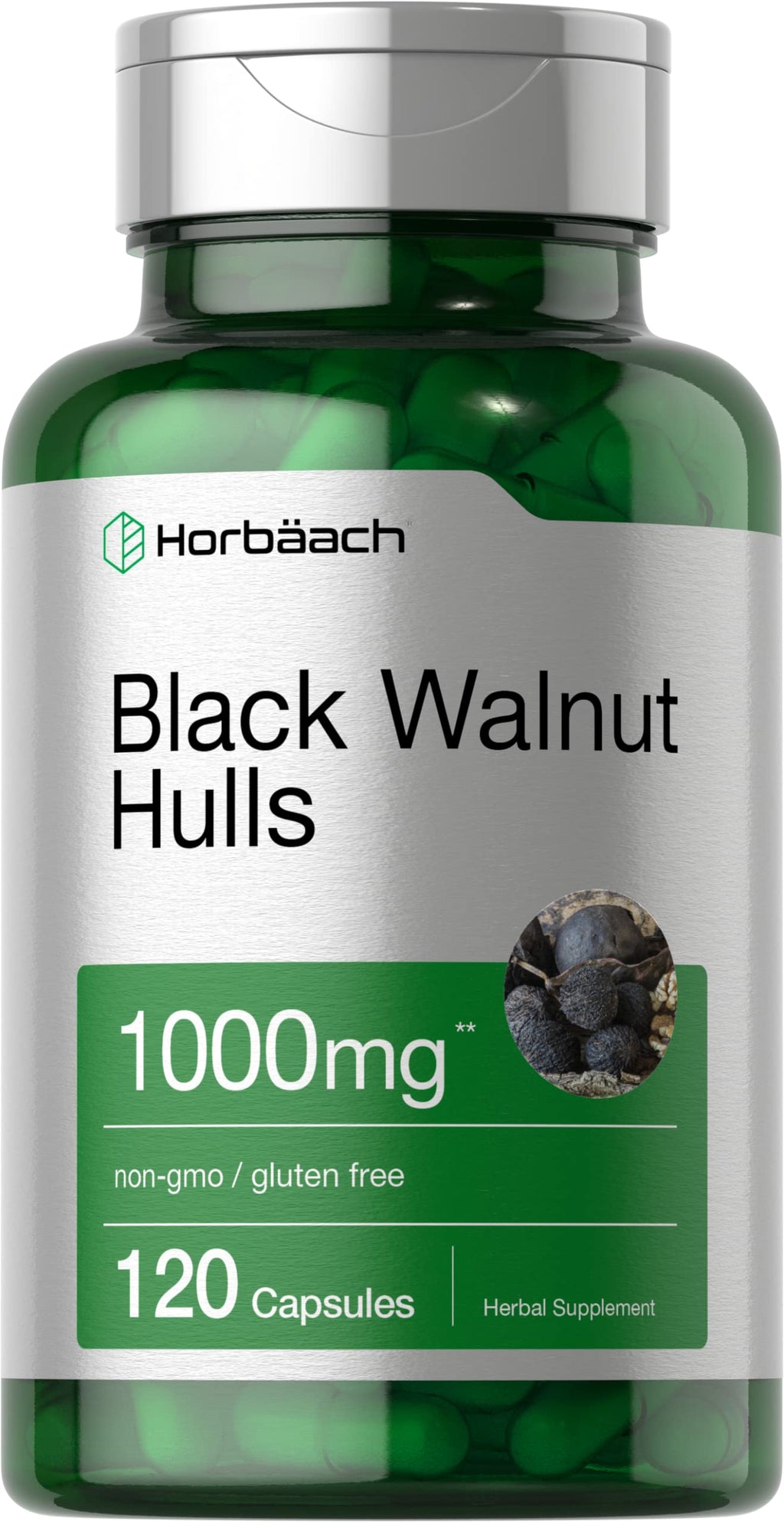 Horbaach black walnut hulls capsules