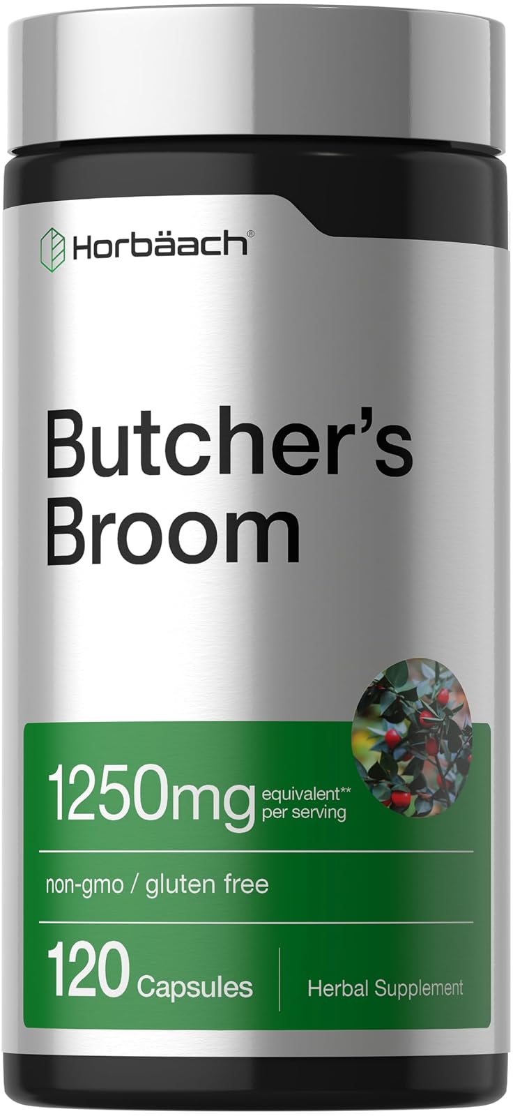 Horbaach Butchers Broom capsules for vitamin A