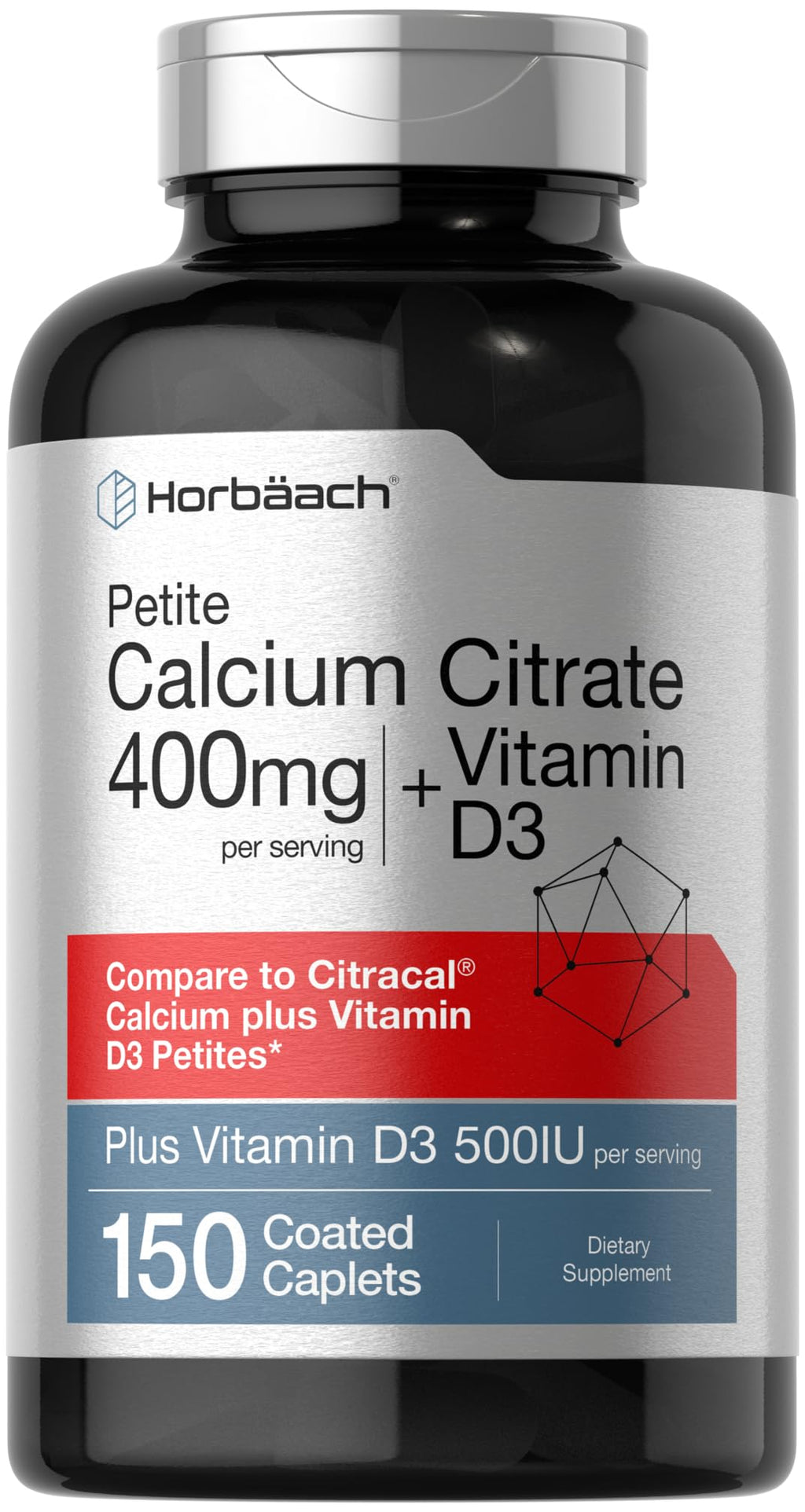 Horbaach calcium citrate with vitamin D3