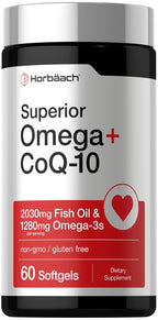 Horbaach CoQ10 softgels for energy