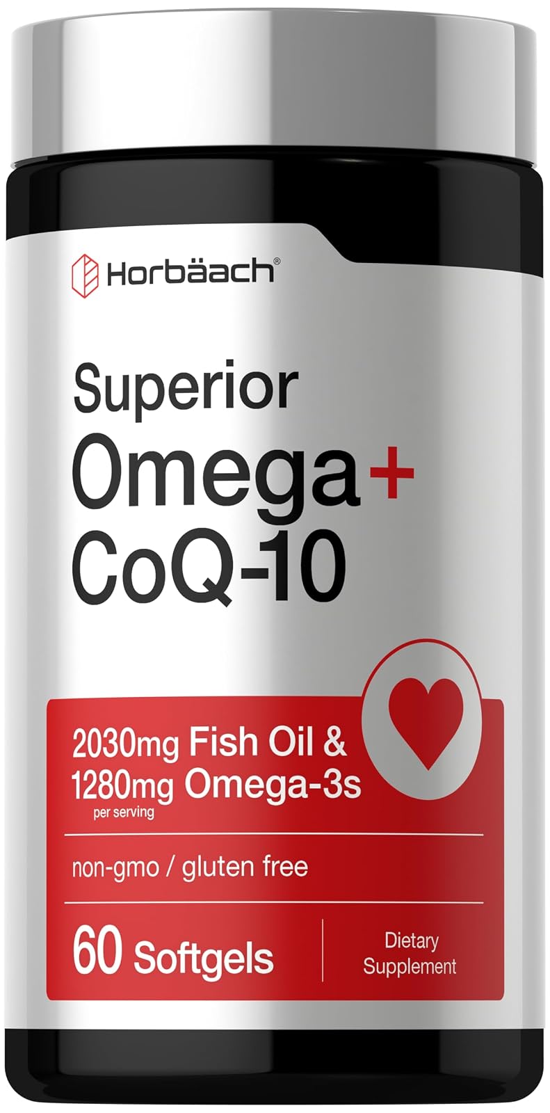 Horbaach CoQ10 softgels for energy