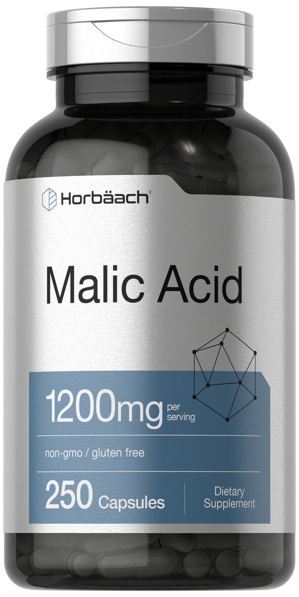 Horbaach malic acid capsules for wellness