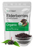 Horbaach organic dried elderberries bulk
