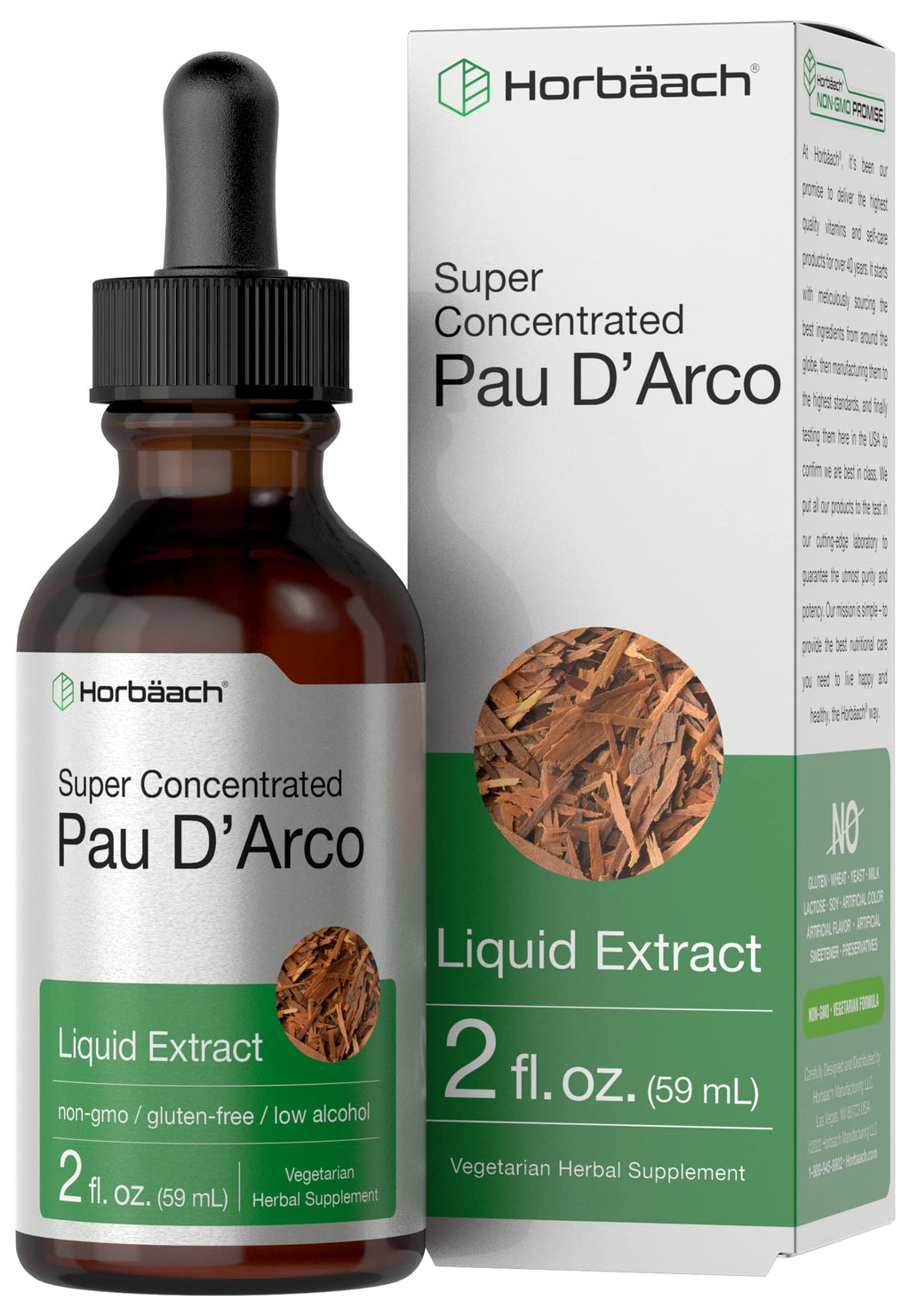 Horbaach PAU D'Arco tincture benefits