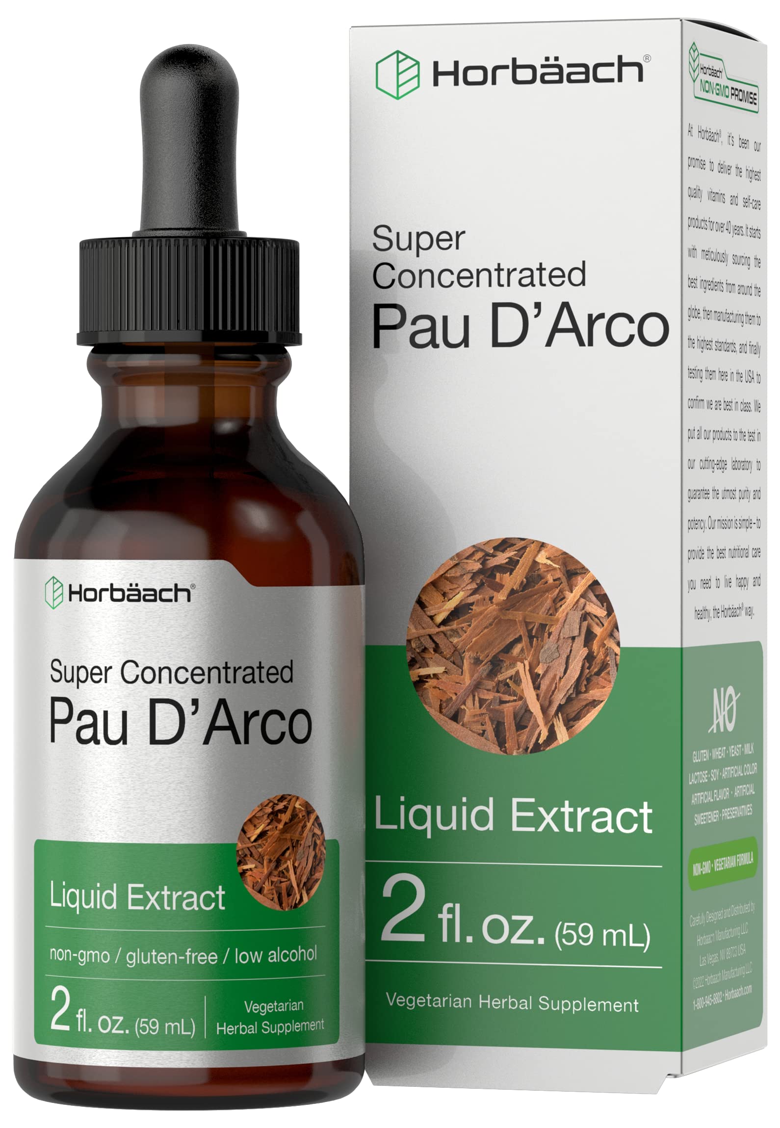 Horbaach PAU D'Arco tincture benefits