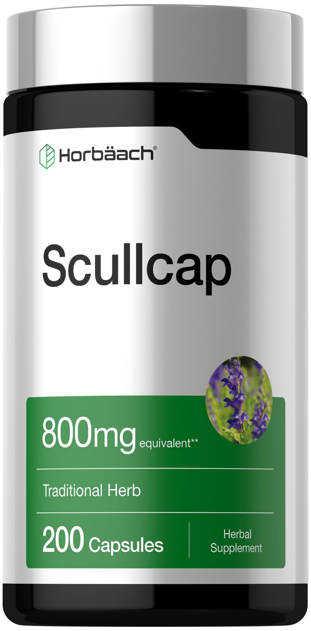 Horbaach Skullcap Herb Extract capsules