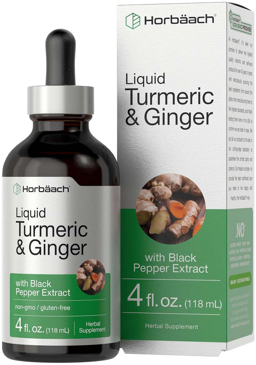 Horbaach turmeric ginger drops benefits