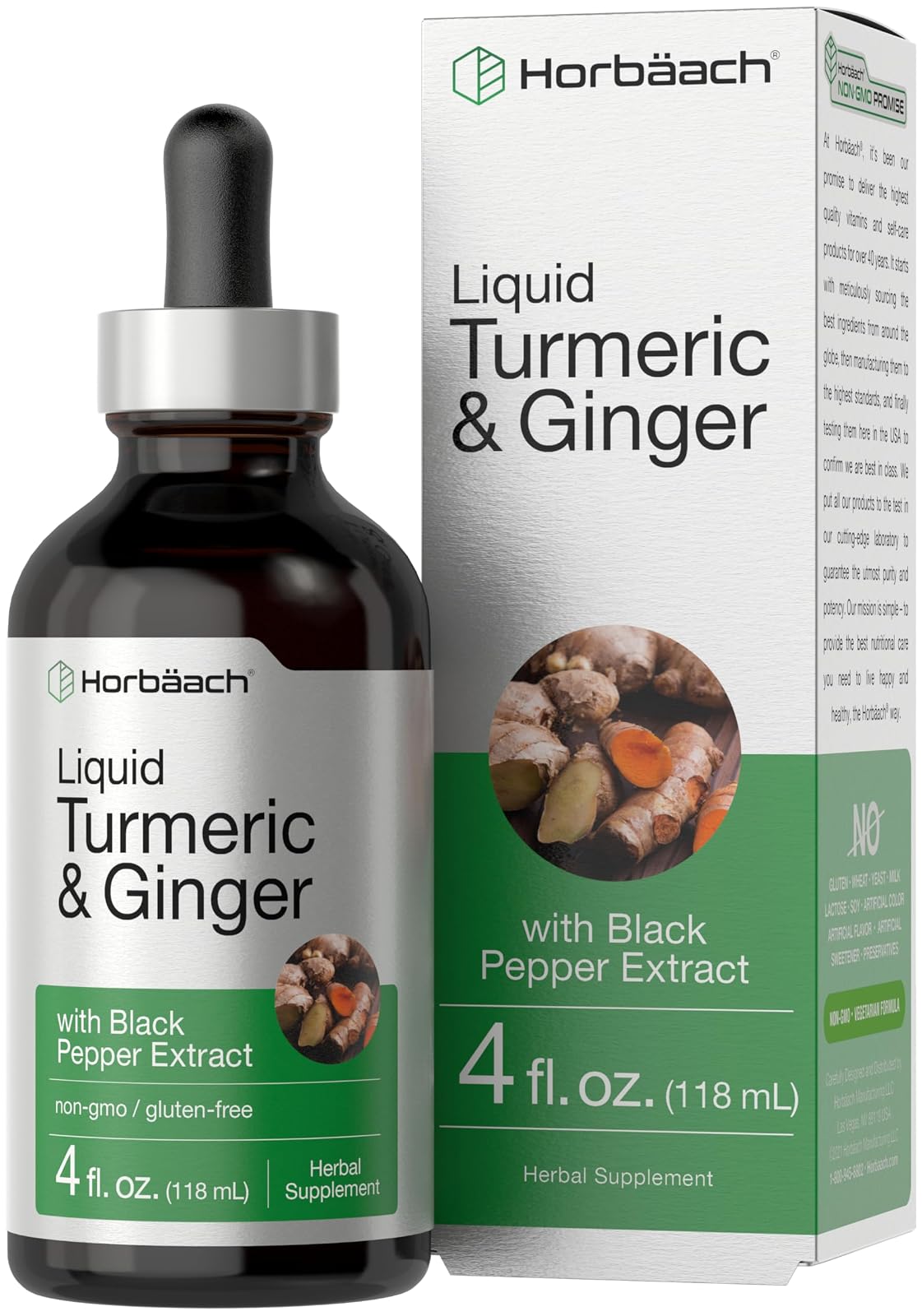 Horbaach turmeric ginger drops benefits