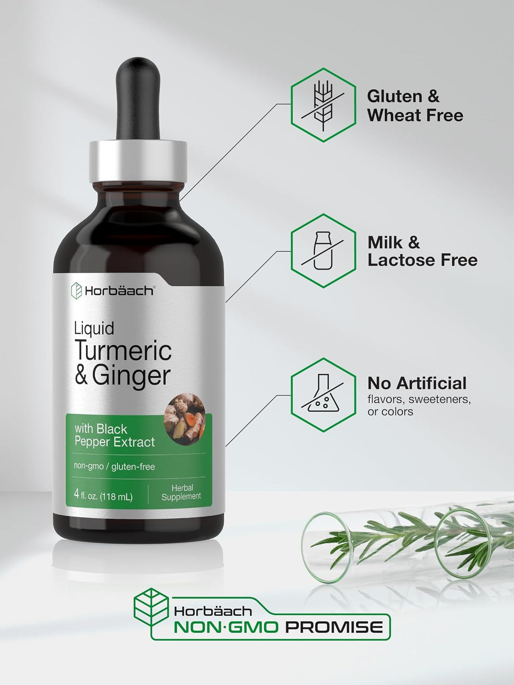 Horbaach turmeric ginger immune booster