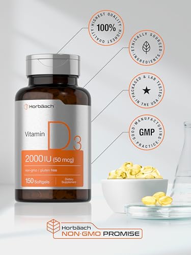 Horbaach Vitamin D3 for mood support