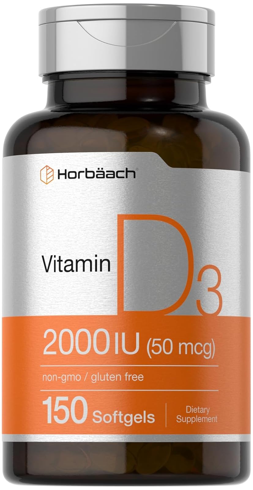 Horbaach Vitamin D3 softgels for immunity