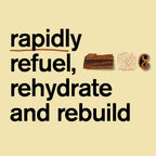 Horchata post-workout beverage