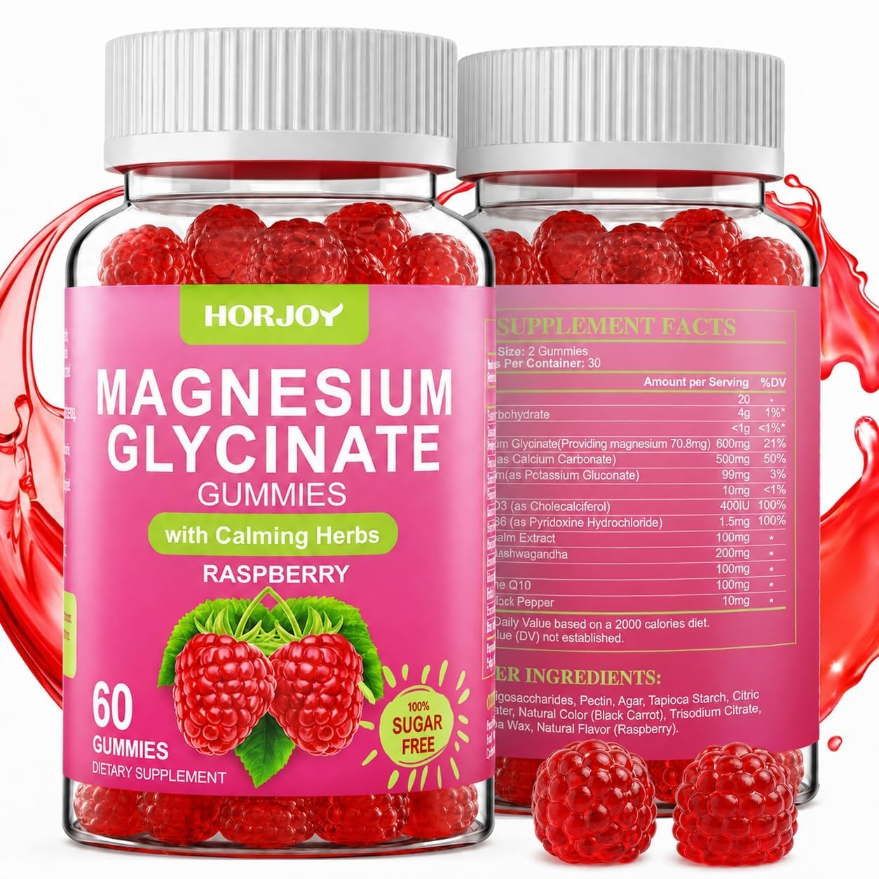 Horjoy magnesium glycinate gummies benefits
