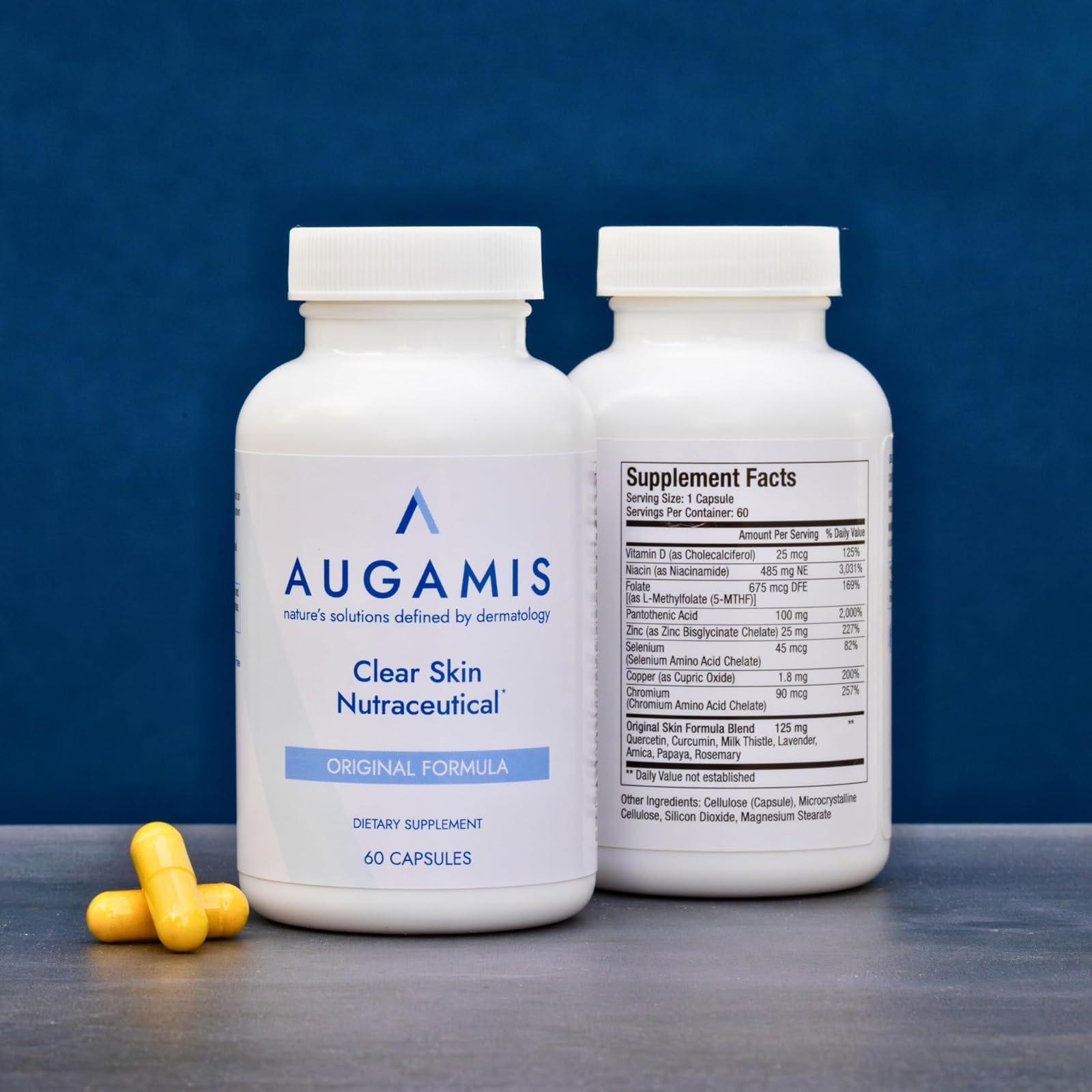 Hormonal acne support with niacin