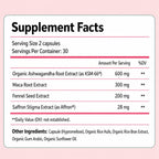Hormonal balance support capsules for women