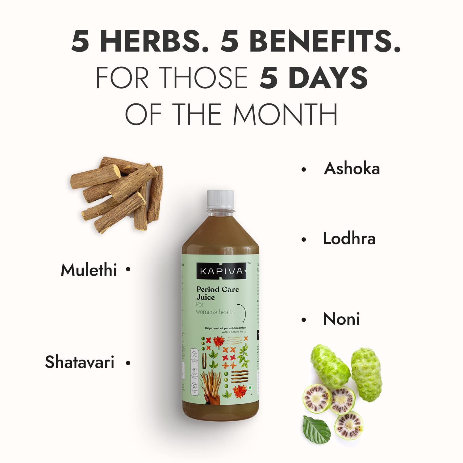 hormonal balance with Kapiva juice
