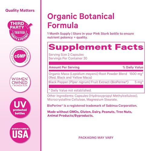 hormonal balance with Pink Stork supplements