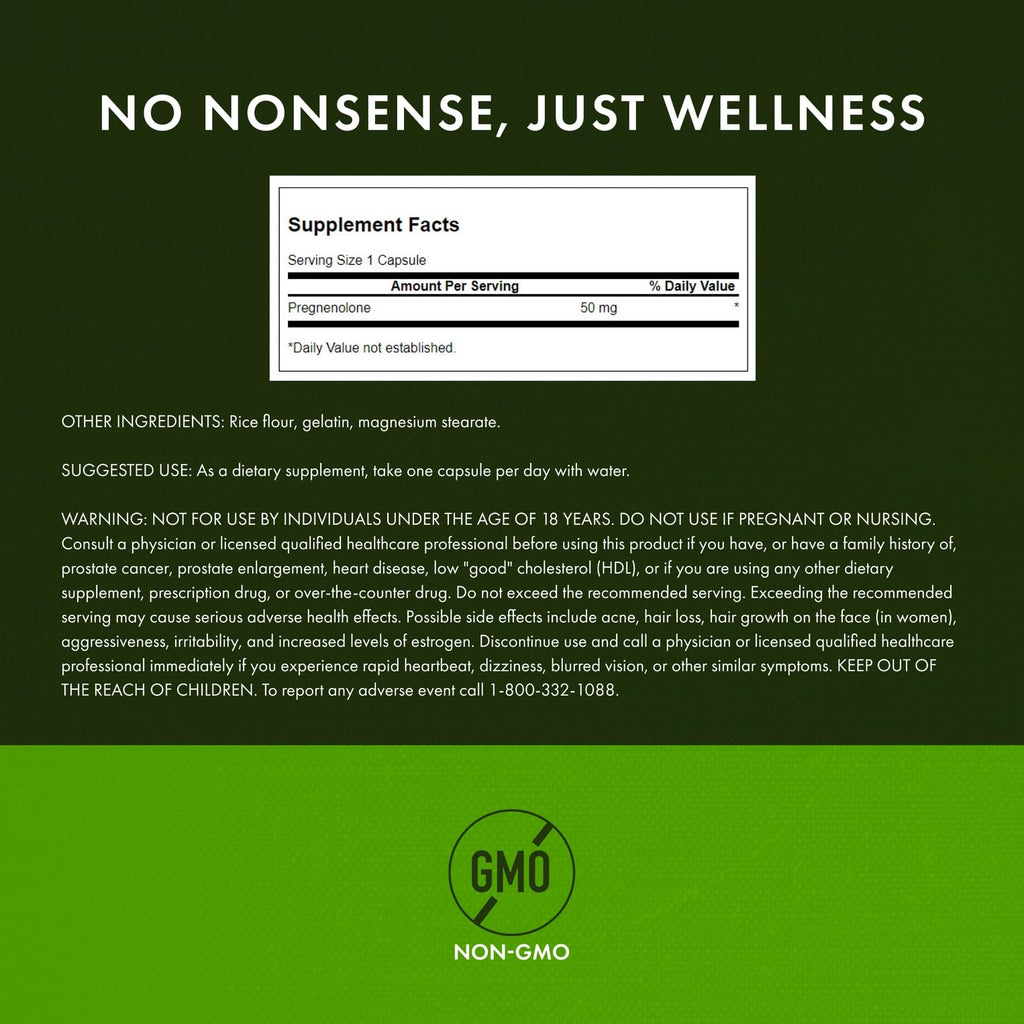Hormonal precursor supplement for wellness