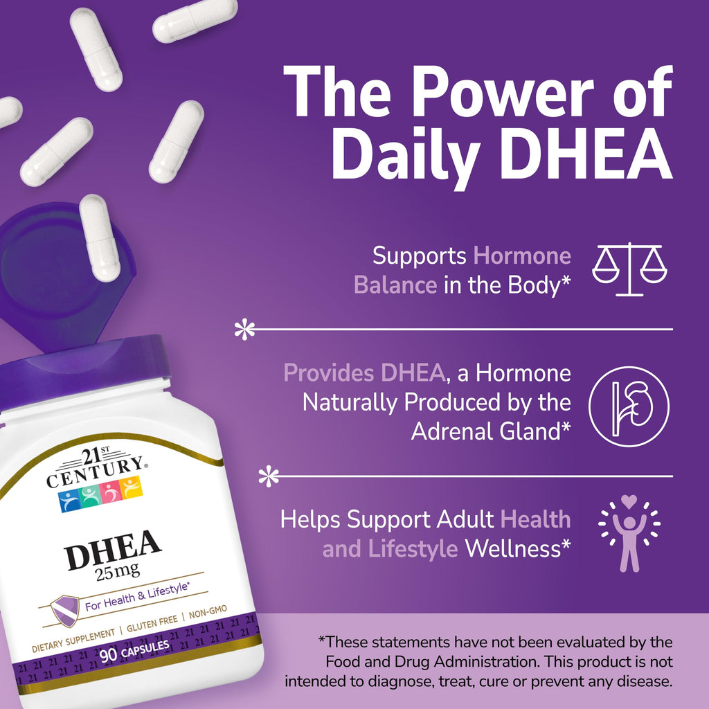 Hormonal support for women with DHEA
