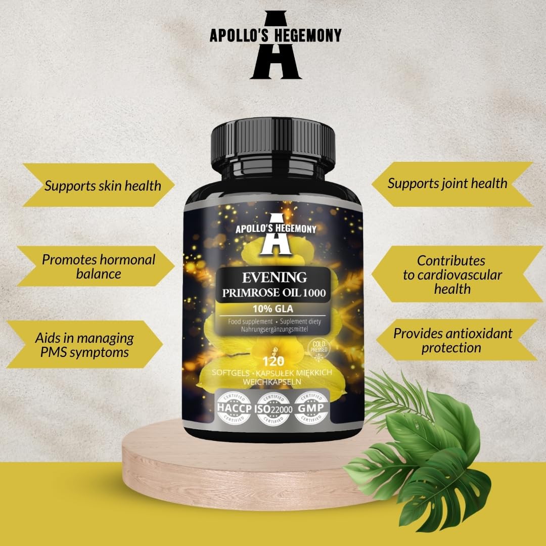 hormonal support with evening primrose oil