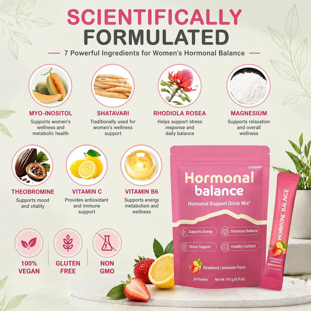 Hormone Balance drink mix for wellness