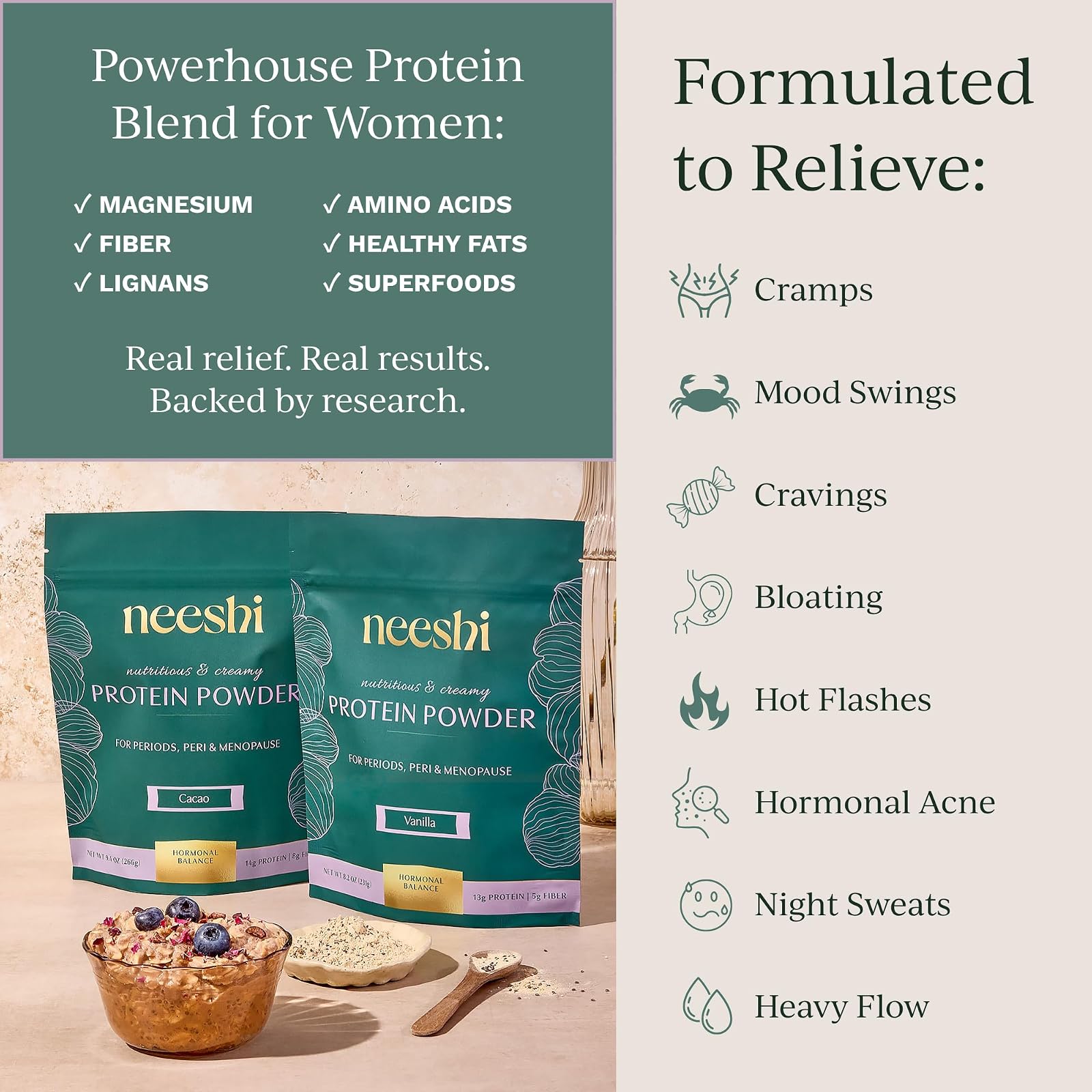 Hormone Balance protein blend for wellness