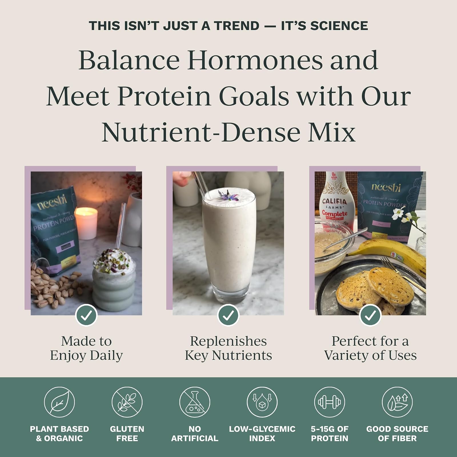 Hormone Balance protein powder for balanced nutrition