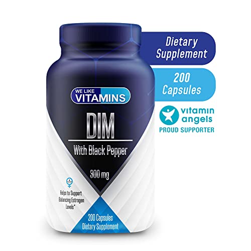 Hormone balance with DIM capsules