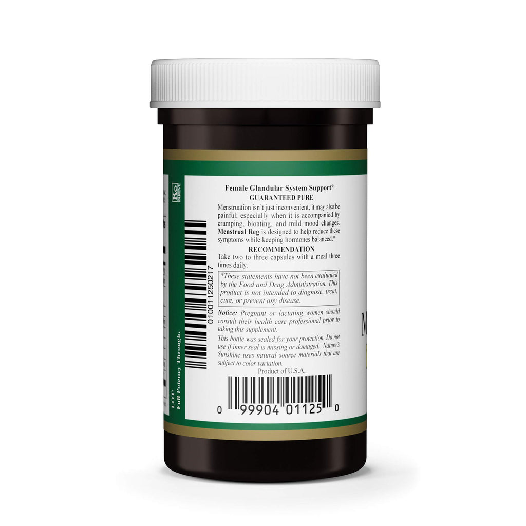 hormone balance with herbal capsules