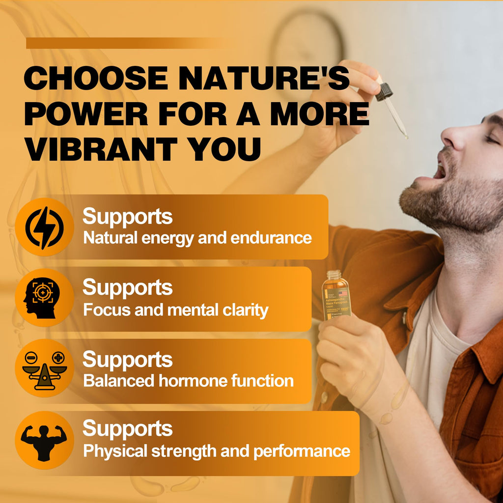 Hormone balance with maca and ashwagandha