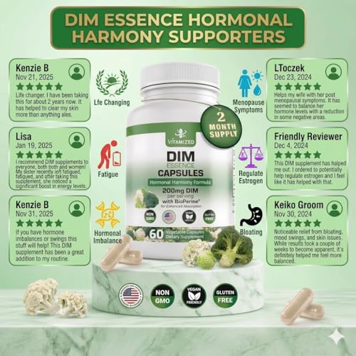 hormone harmony with dim estrogen supplement