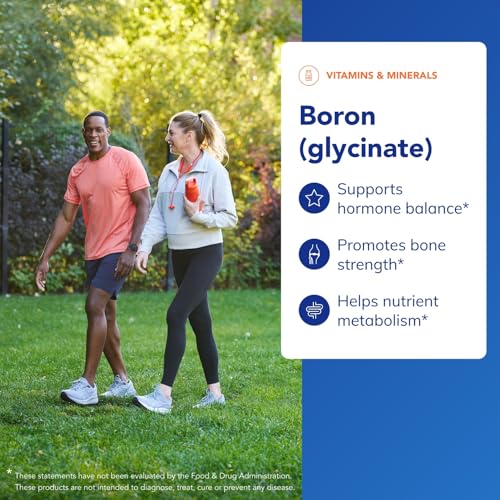 Hormone health with boron glycinate
