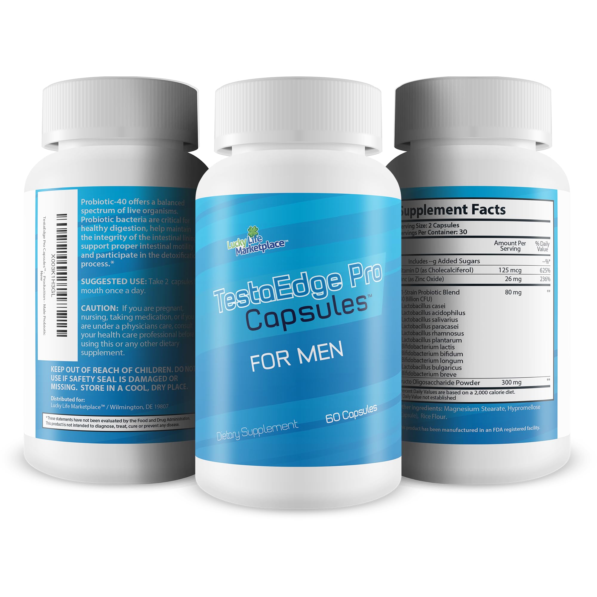 Hormone production support for men