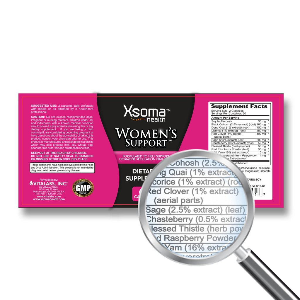 hormone support blended vitamin formula