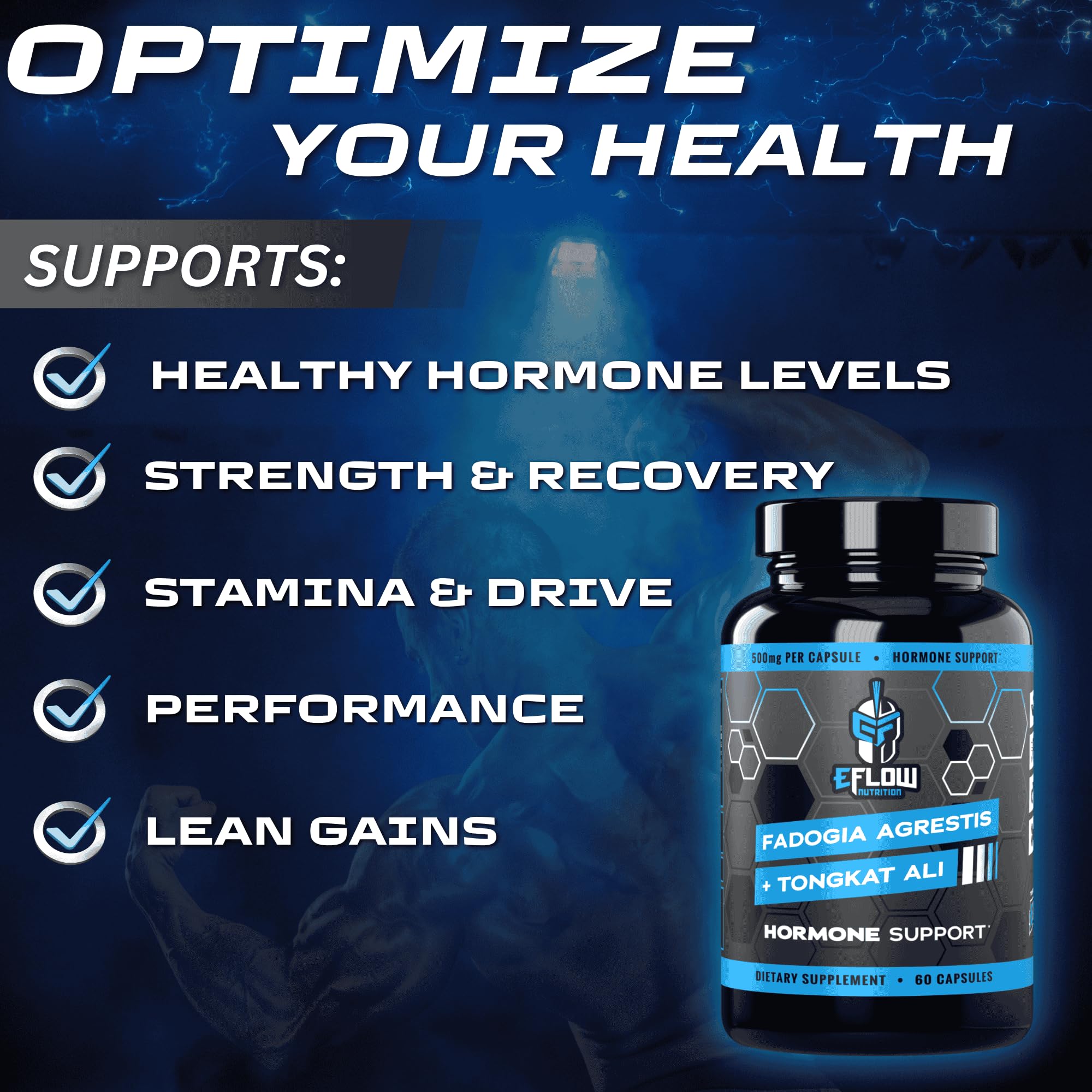 Hormone support blended vitamins