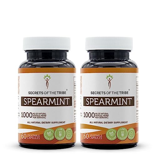 Hormone support supplement with spearmint