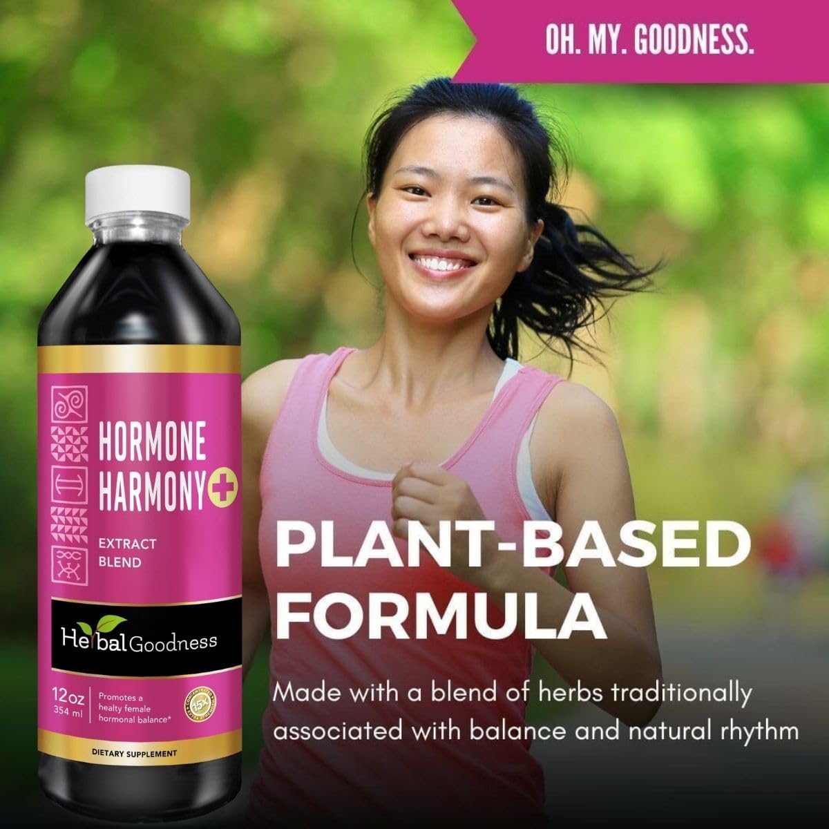 Hormone support with herbal goodness