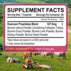 Hormone support with liver extracts